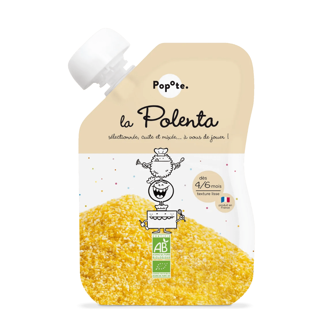 Polenta pour bébé 100% bio – Popote Bébé